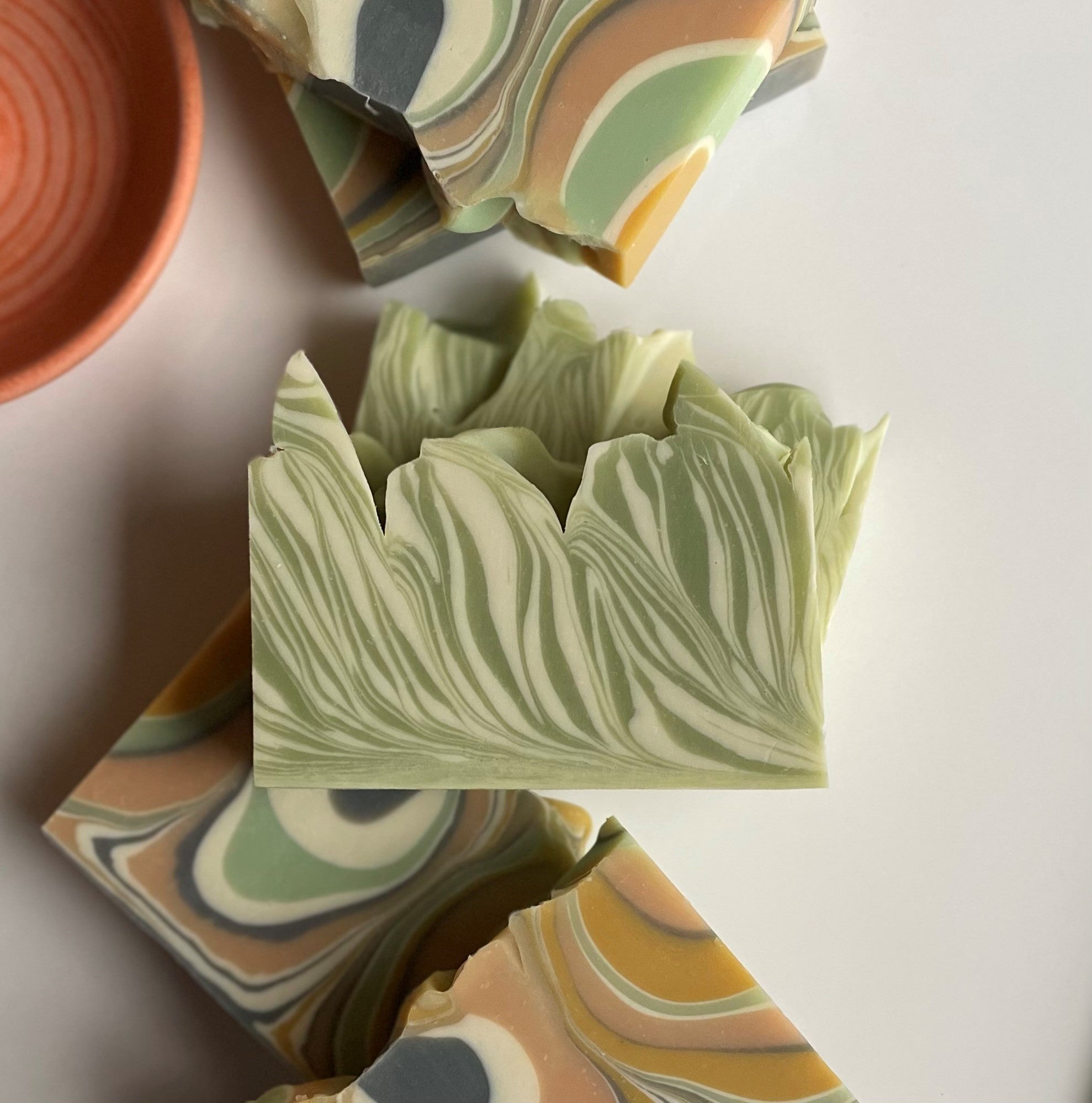 Refreshing Eucalyptus Lily Botanical Soap - Natural, Herbal Garden Scent | The Wright Soapery